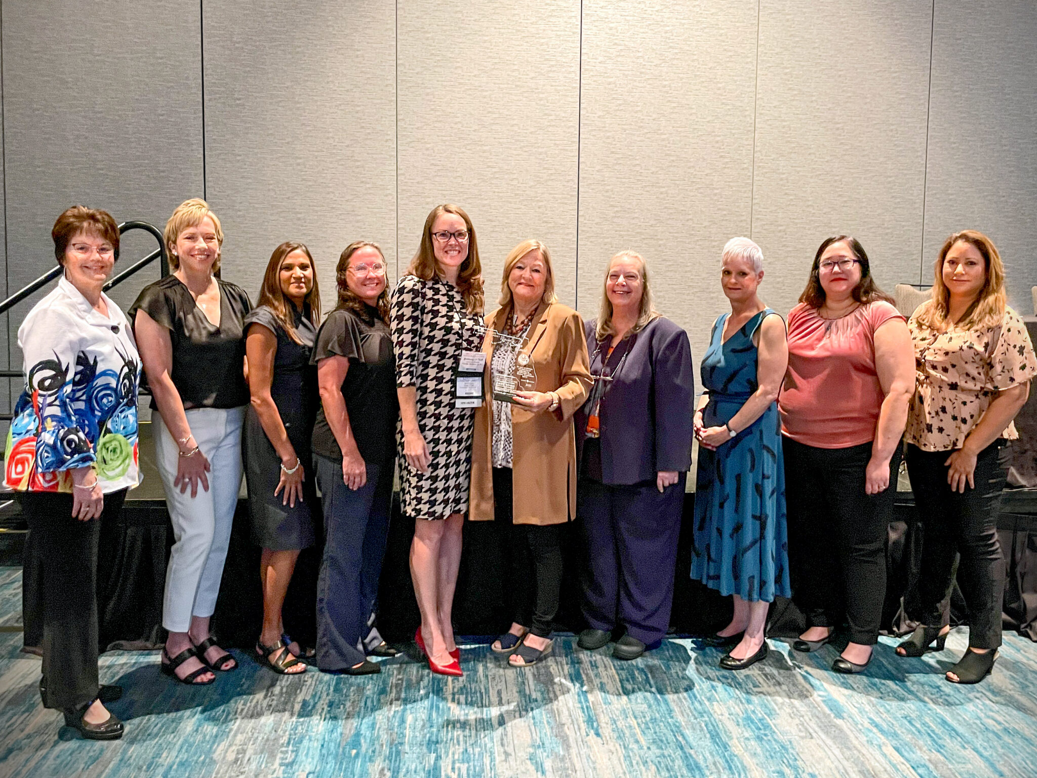 FCBI CEO Debra C. Ruedisili recognized the USIS Claims Team - FCBI